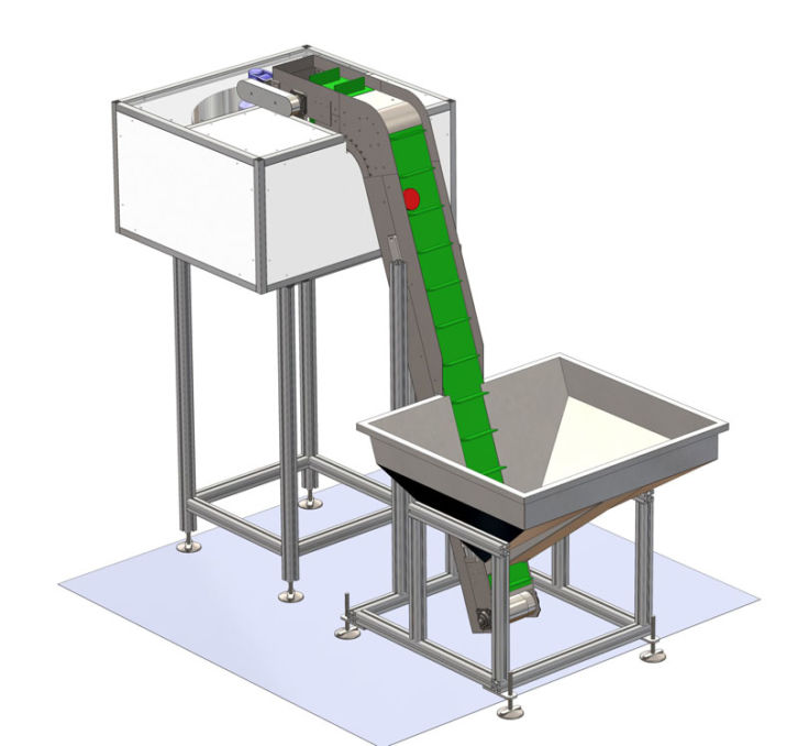 Belt Elevator Feeders – Alphamation